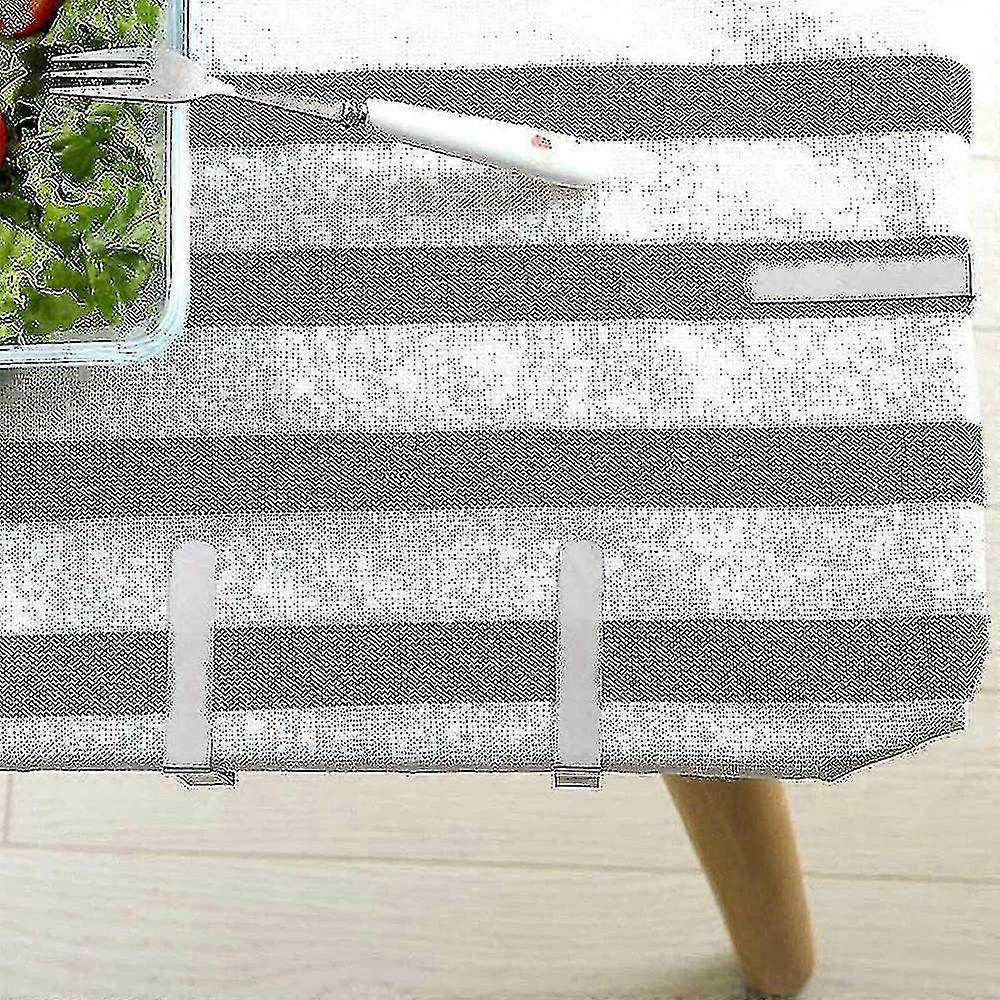 12 Pcs Stainless Steel Tablecloth ,non-slip Adjustable Table Cover ...