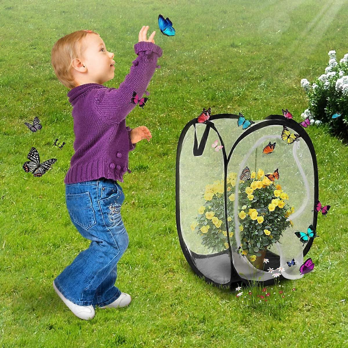 UBIUO Insect Butterfly Habitat Large Portable Insect Monarch Butterfly ...