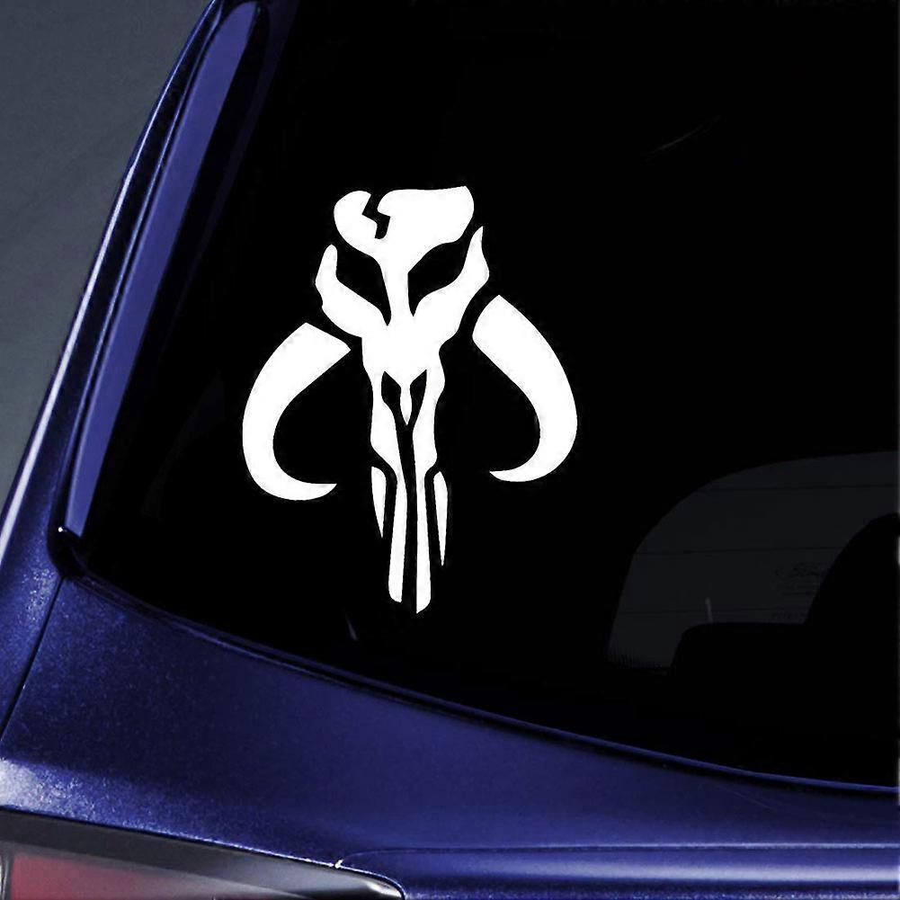 Mandalorian Skull Car Truck Vehicle Body Window Decals Sticker Decor ...