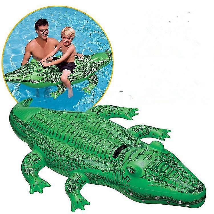 Inflatable Crocodile Mount Water Inflatable Toy | Fruugo UK