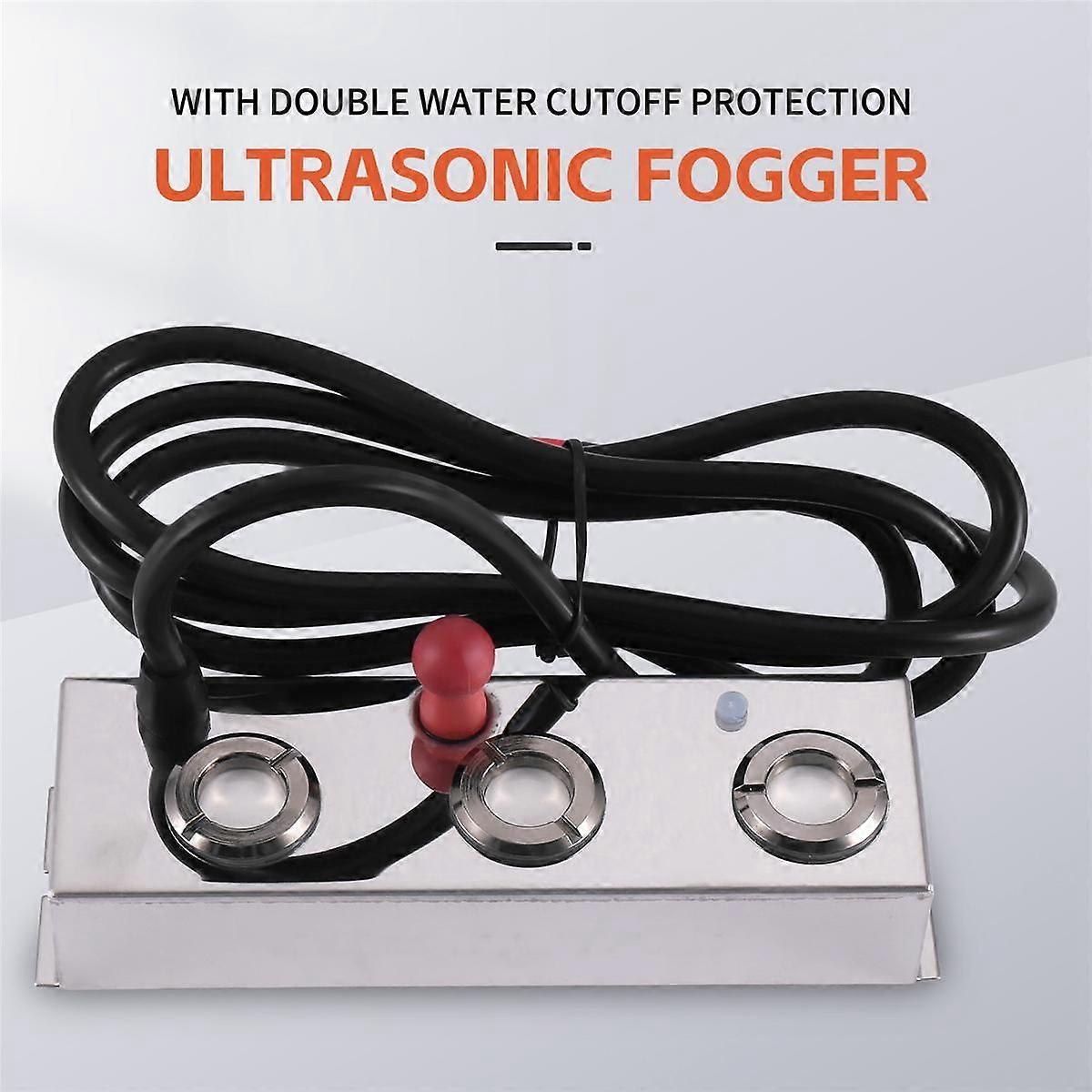 3 Head Mist Maker Ultrasonic Mist Fogger Air Humidifier Water Fountain ...