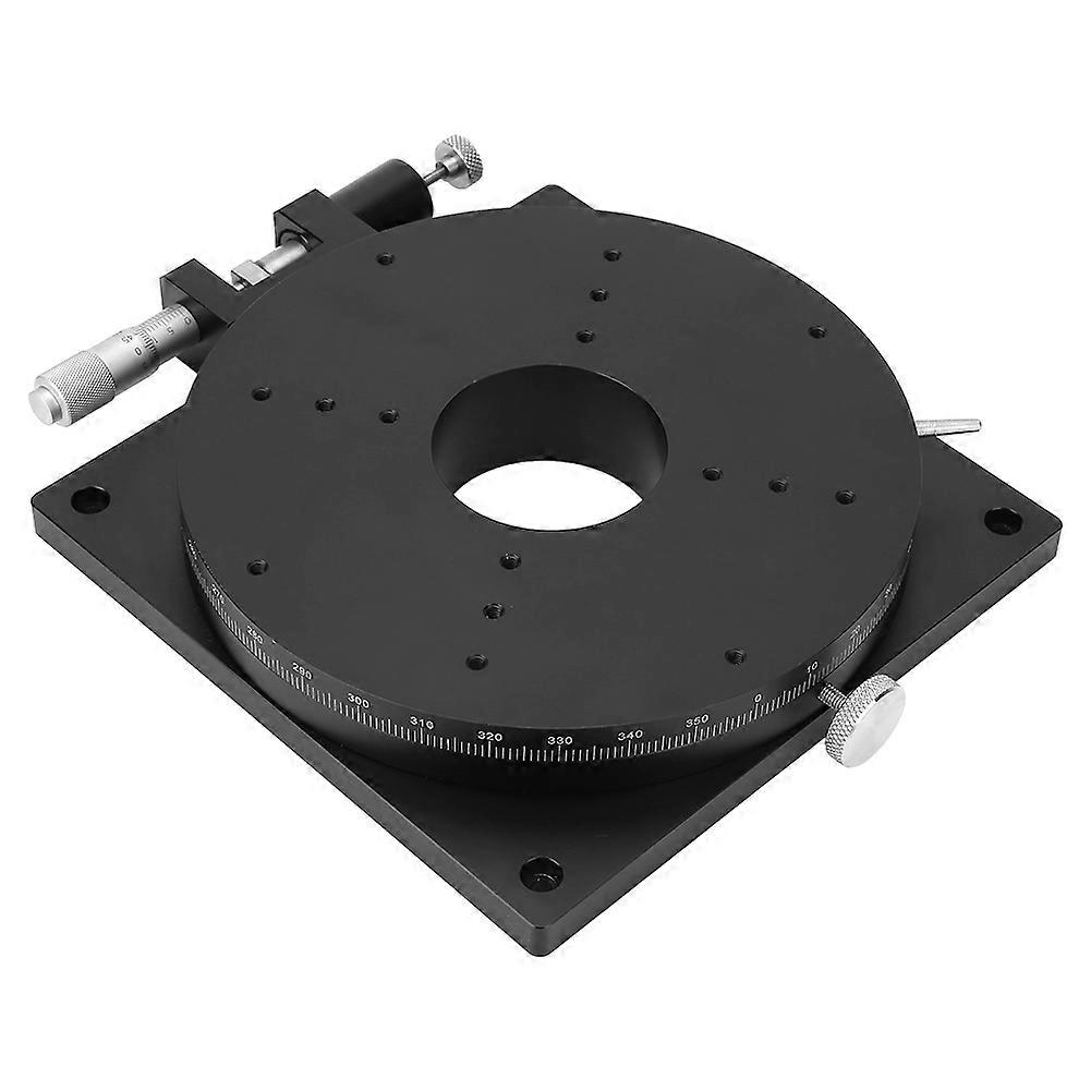R160 Manual Rotation Stage Rotating Platform Precision Bearing Sliding ...