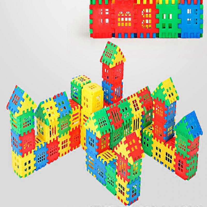 Educational Creativity Building Set, Snap Together Interlocking Big ...
