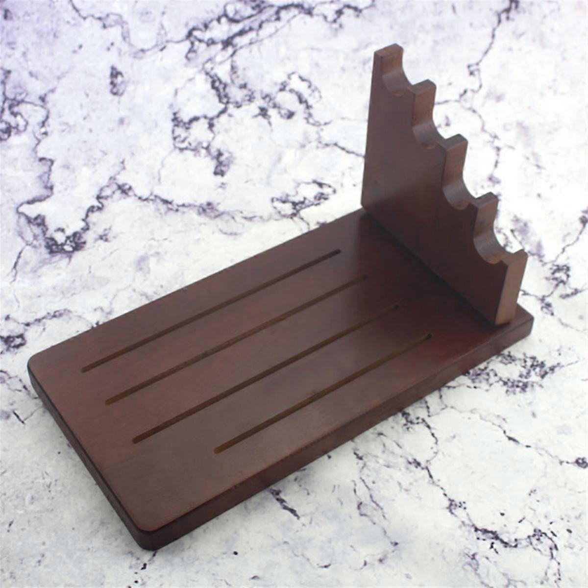 Wooden Knife Rack Knife Storage Rack Shelf Kitchen Storage Rack Desktop ...