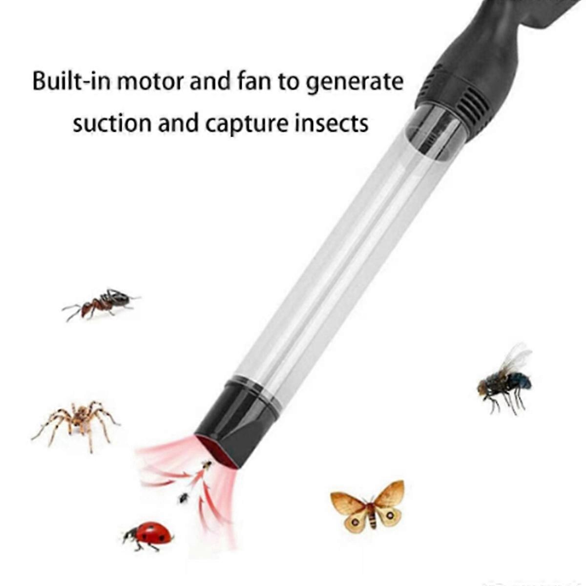 Spider Catcher Vacuum Handheld Bug Catcher Vacuum with Suction Tube ...