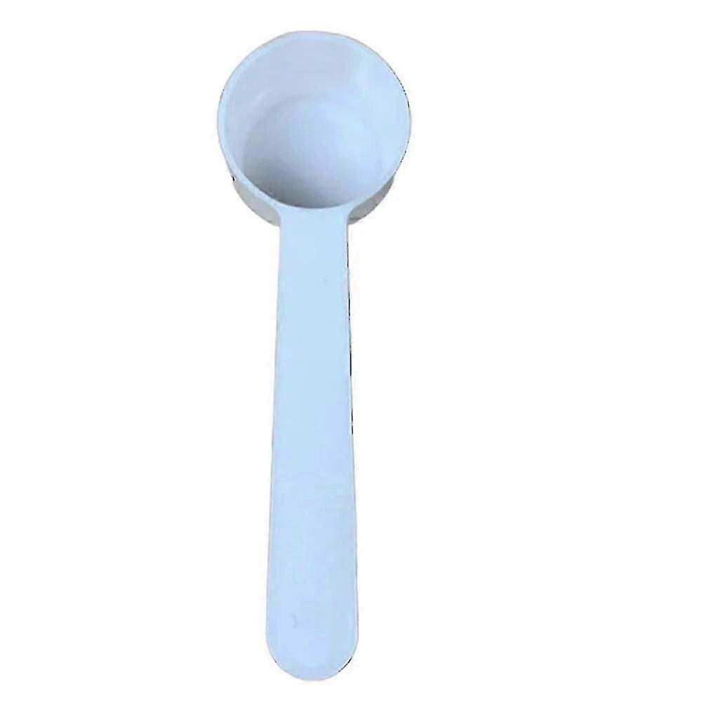 50/100pcs 5ml 5g White Plastic Measuring Spoon Gram Scoop Food Baking ...