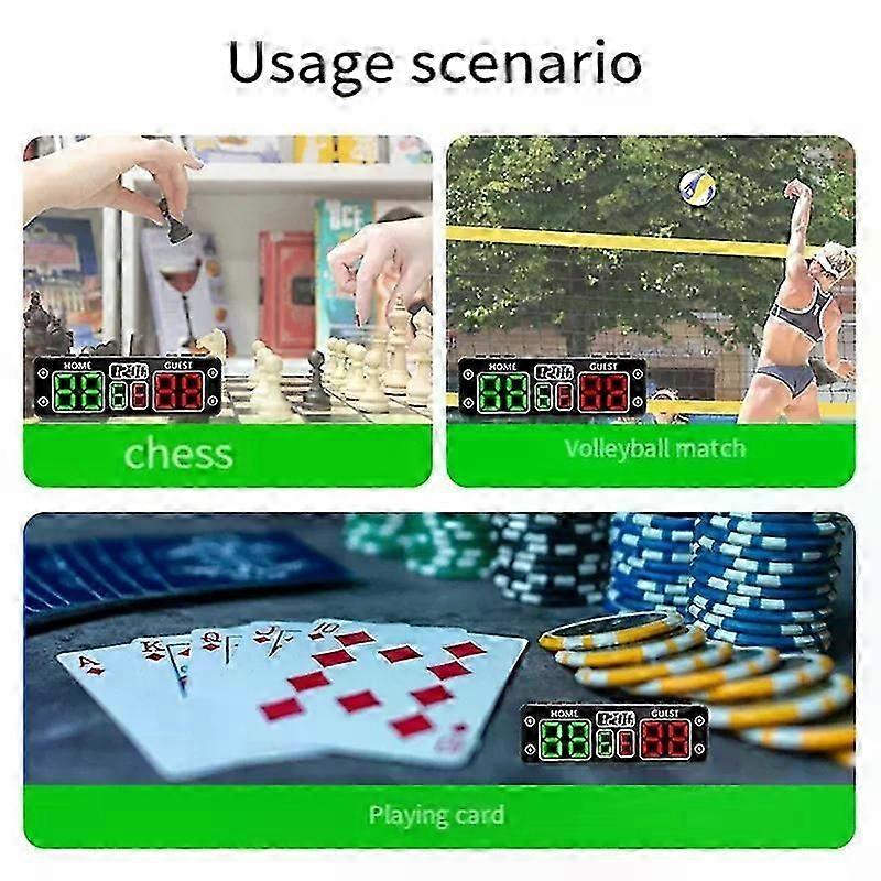 Digital Scoreboard With Countdown Timer LED Scoreboard Electronic ...