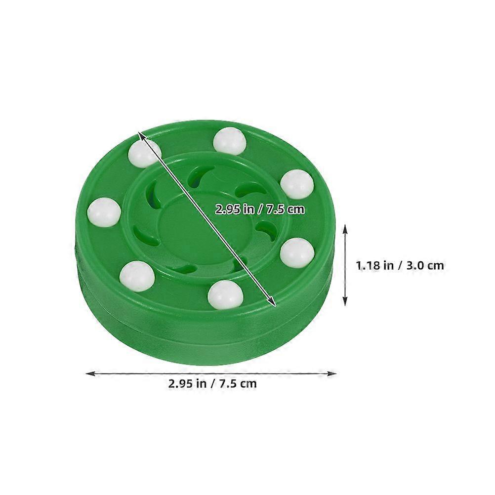 2pcs Hockey Puck Roller Hockey Puck Reusable Ice Puck Ice Hockey Game ...
