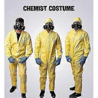 Breaking Bad 3-Piece Meth Cook Costume, Halloween Cosplay for Men ...