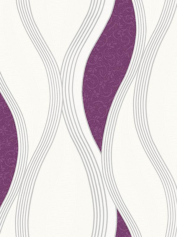 Wave Embossed Textured Wallpaper Direct Wallpapers | Fruugo UK