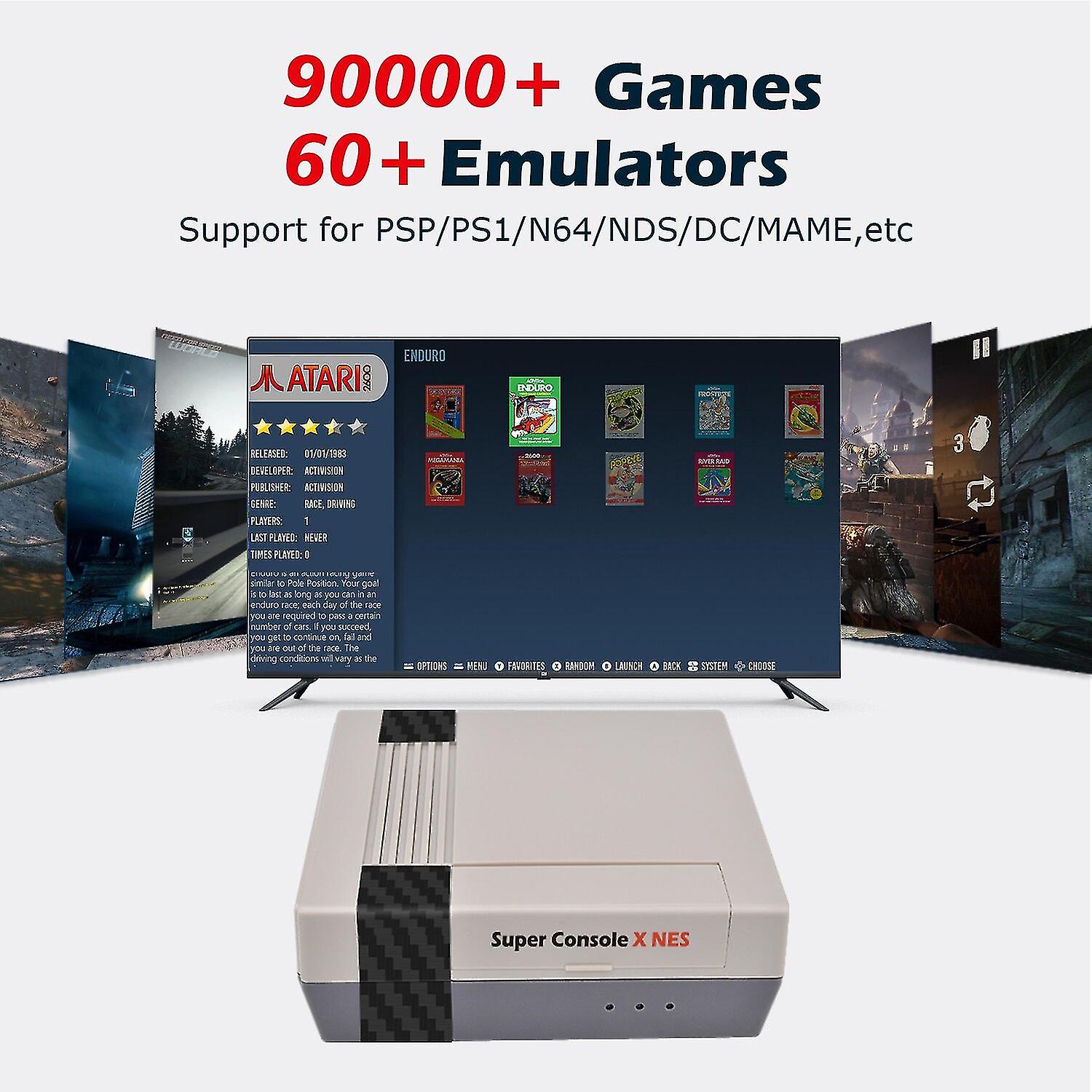 Super Console X Nes Retro Game Support Multiple Emulators Such As Psp ...