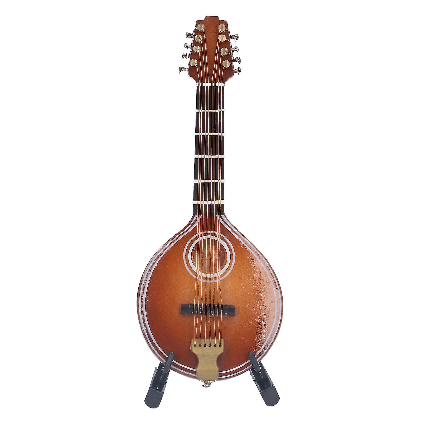 Mini Mandolin Instrument Space Saving Elegant Handmade 8 Strings ...