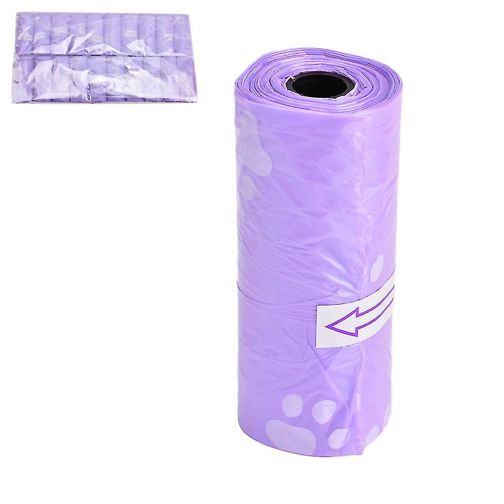 20 Rolls Garbage Clean Up Heart Bag Pet Dog Cat Waste Poop Pick Up Bag ...
