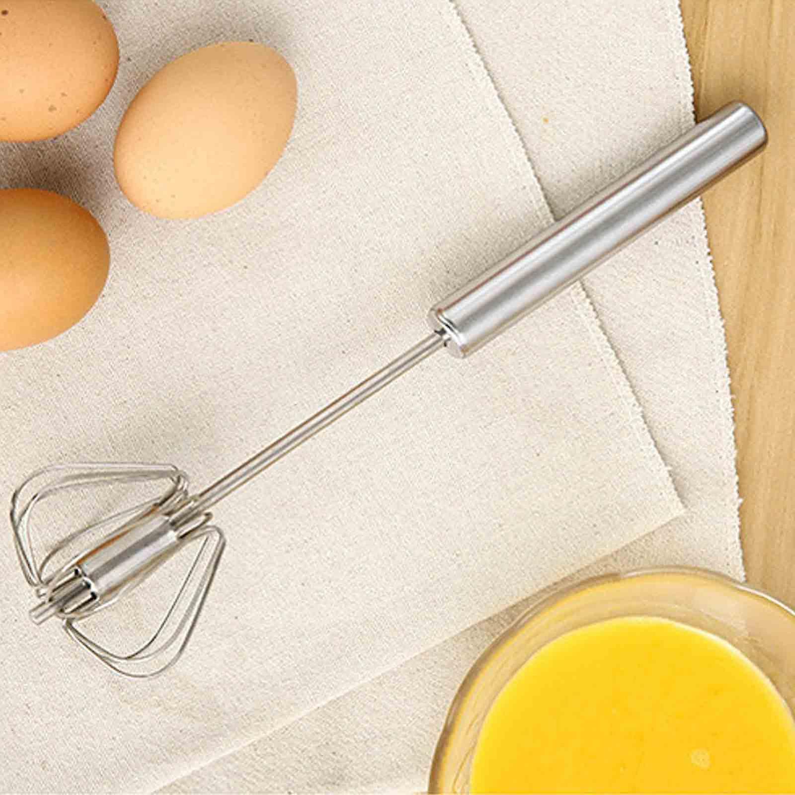 Semi-automatic Whisk, Stainless Steel Egg Beater, Manual Whisk Kitchen ...