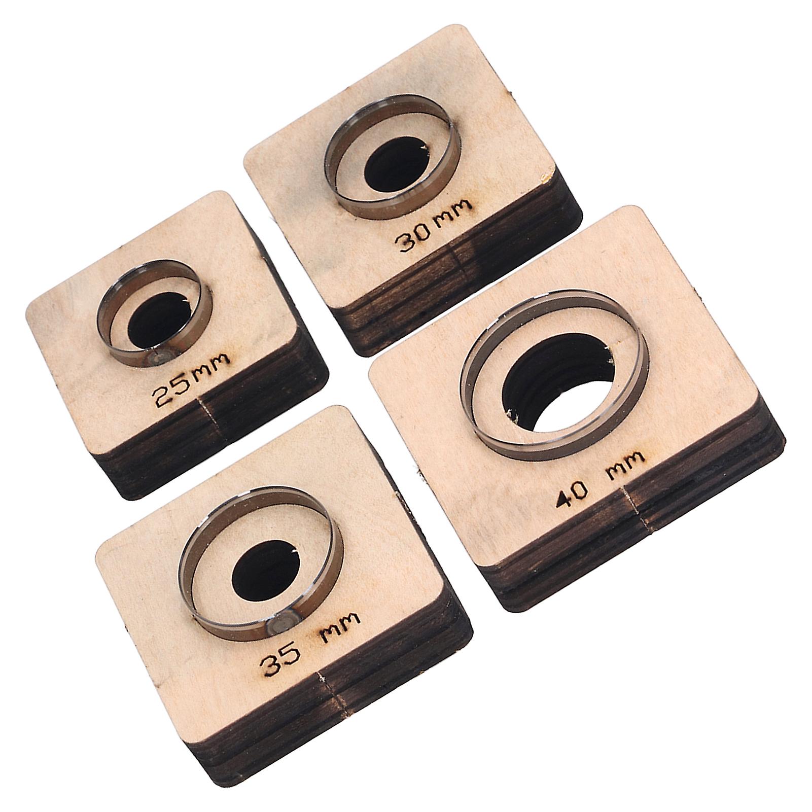 4Pcs Leather Metal Cutting Die Set - DIY Stamping Punching Cut Mold for ...