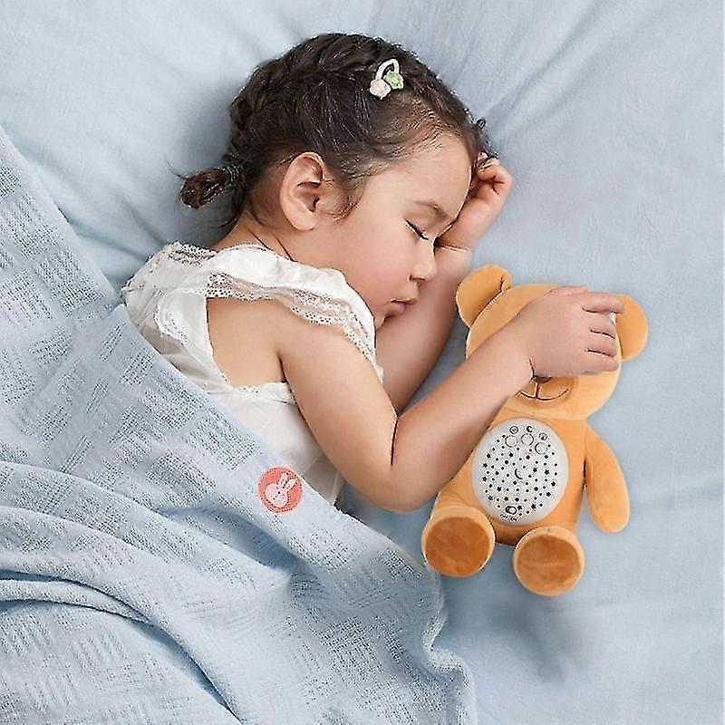 Singing Stuffed Animals Star Projector Doll White Noise Comfort Doll ...