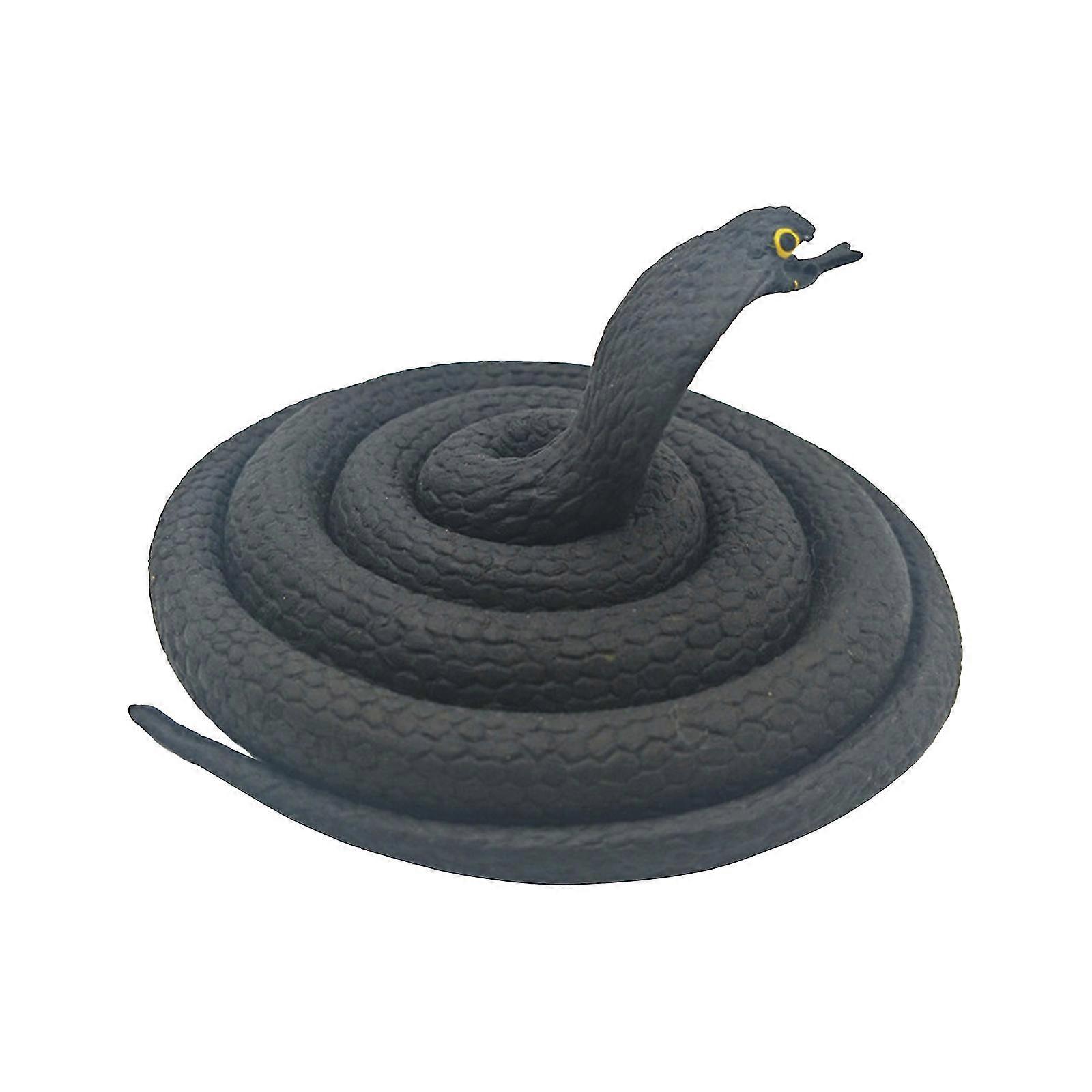 Large Rubber Snake,Realistic Rubber Scary Snake Toy, 80cm Fake Large ...