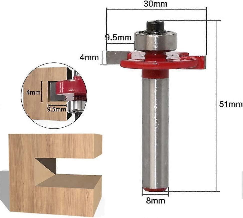 Disc Groove Cutter for Router 8 mm Shank Cutter Router Spring Cutter ...