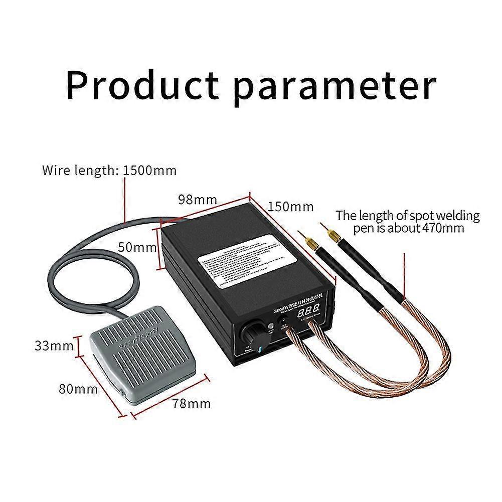 Portable Spot Welding Machine 8000w High Power Welding Machine 18650 ...