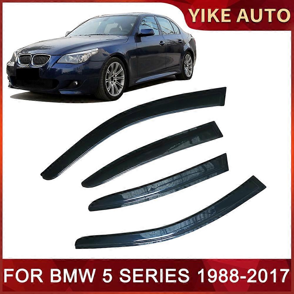 Vehicle Window Parts Window Visor for BMW 5 Series E34 E39 E60 E61 F10 1988-2017 Door Visor Wind ...