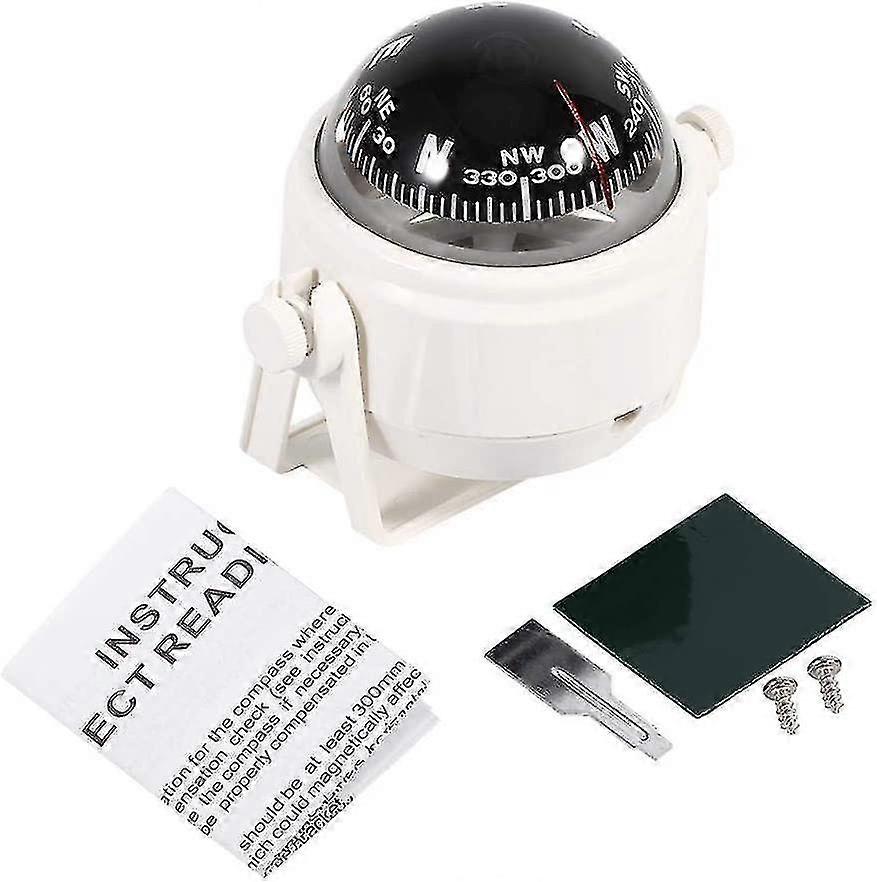 Boat Compass, Waterproof Ship Compass Portable Boat Bracket Mounted ...