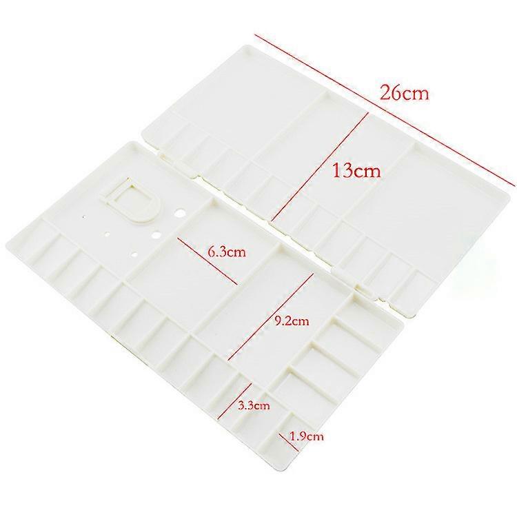 Folding Palette Box Paint Trays Watercolor Palette Painting Pallet with ...