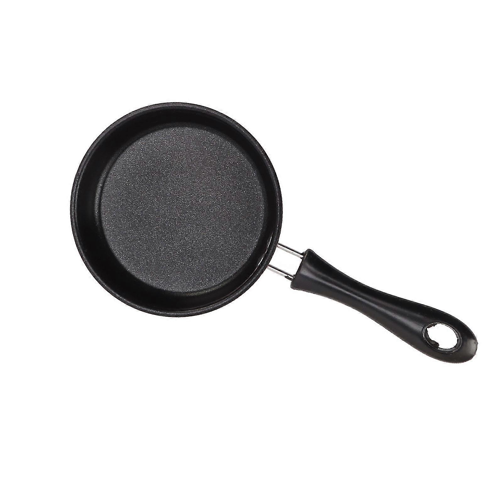 Mini Frying Pan Stainless Steel Prevent Stick Induction Pot Round ...