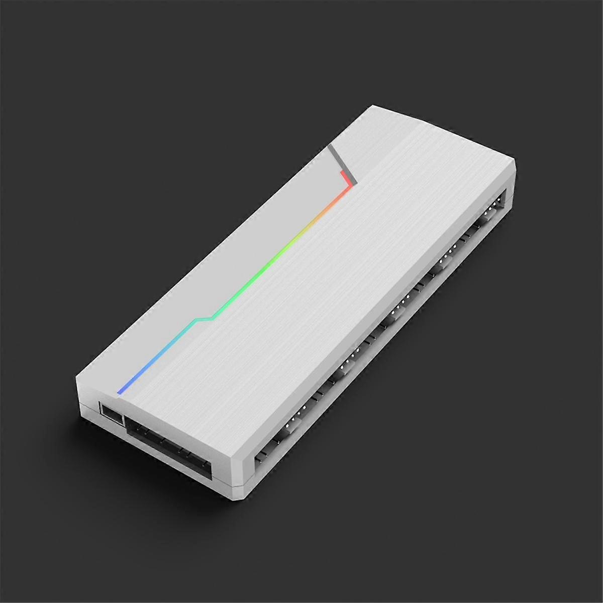 1 to 10 PWM & ARGB Hub Splitter 4 Pin PWM Hub 5V 3pin Addressable ARGB ...