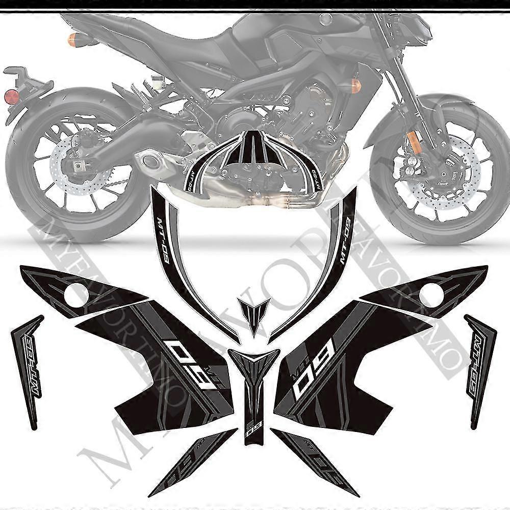 Stickers Fairing Motorcycle Knee Decals Fender Windshield For Yamaha ...