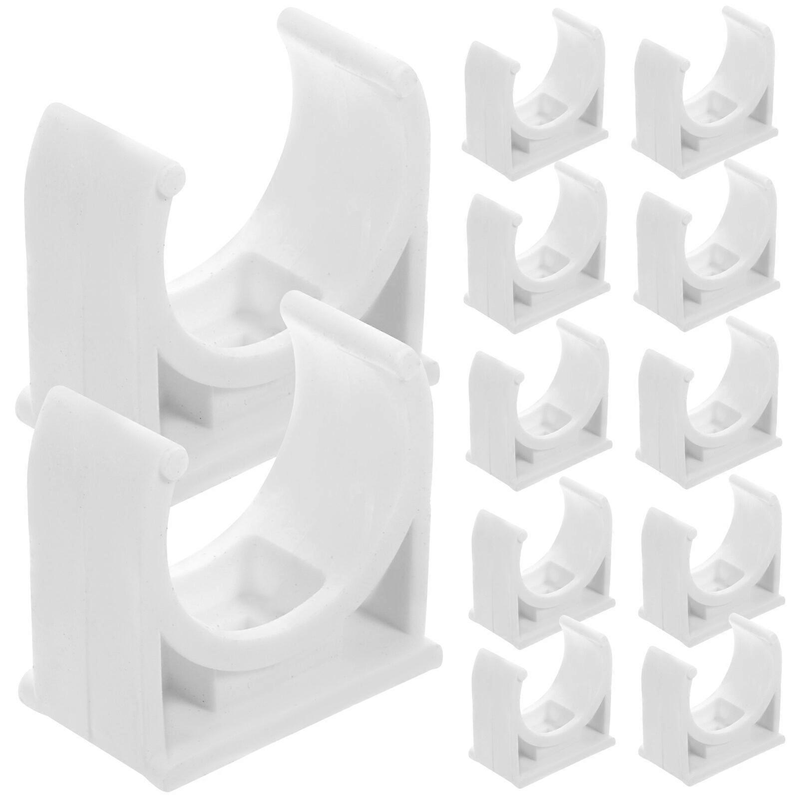 50pcs Pipe Clamp PVC Pipe Support Clips U-shaped Pipe Fixing Clips ...