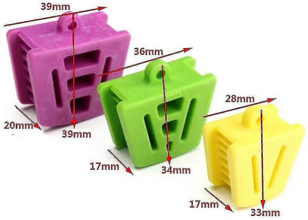 Dental Mouthpiece Mouthpiece Bite Pad Intraoral Support Teeth 3-pack ...