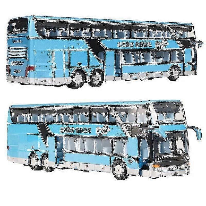 1/50 Setra Luxury Coach Bus Toy Car Diecast Miniature Model Pull Back ...