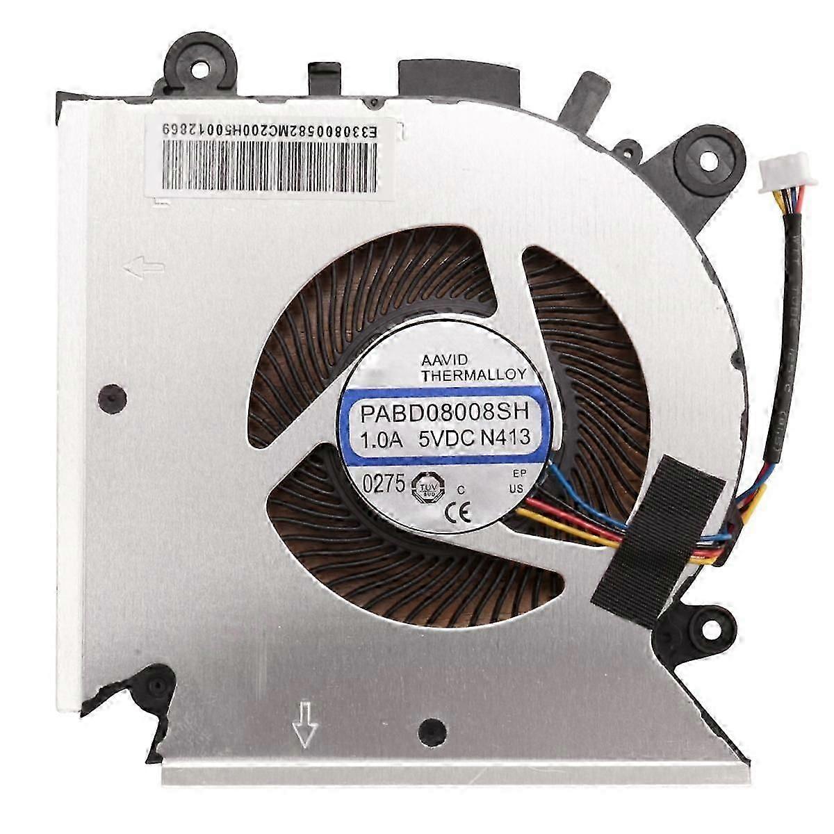 MSI GF63 Thin 10SC/11UC Cooling Fan, Quiet Efficient CPU Cooler N413 ...