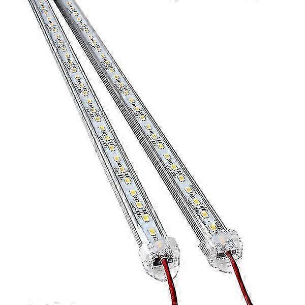 2pcs Dc 12v 50cm Aluminium Rigid Led Strip Bar Light (white) | Fruugo UK