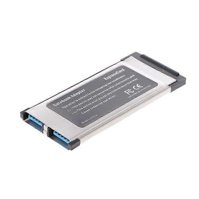 Pci-E Pci Express To Usb 3.0 2 Port 34 Mm Expresscard Card Converter ...