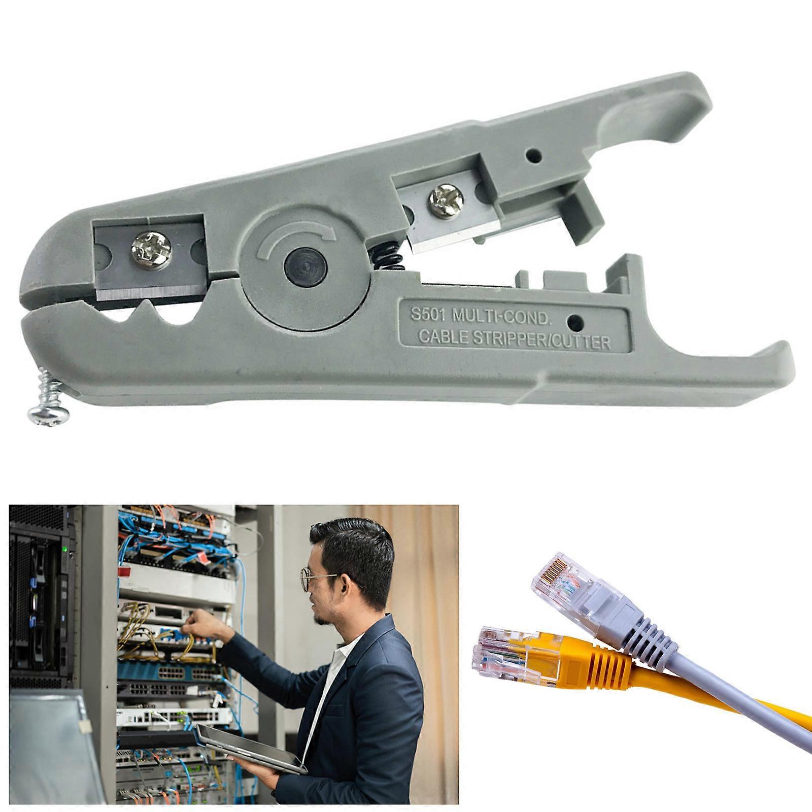 Multifunctional Coaxial Cable Stripper Wire Stripper Networking Wire ...