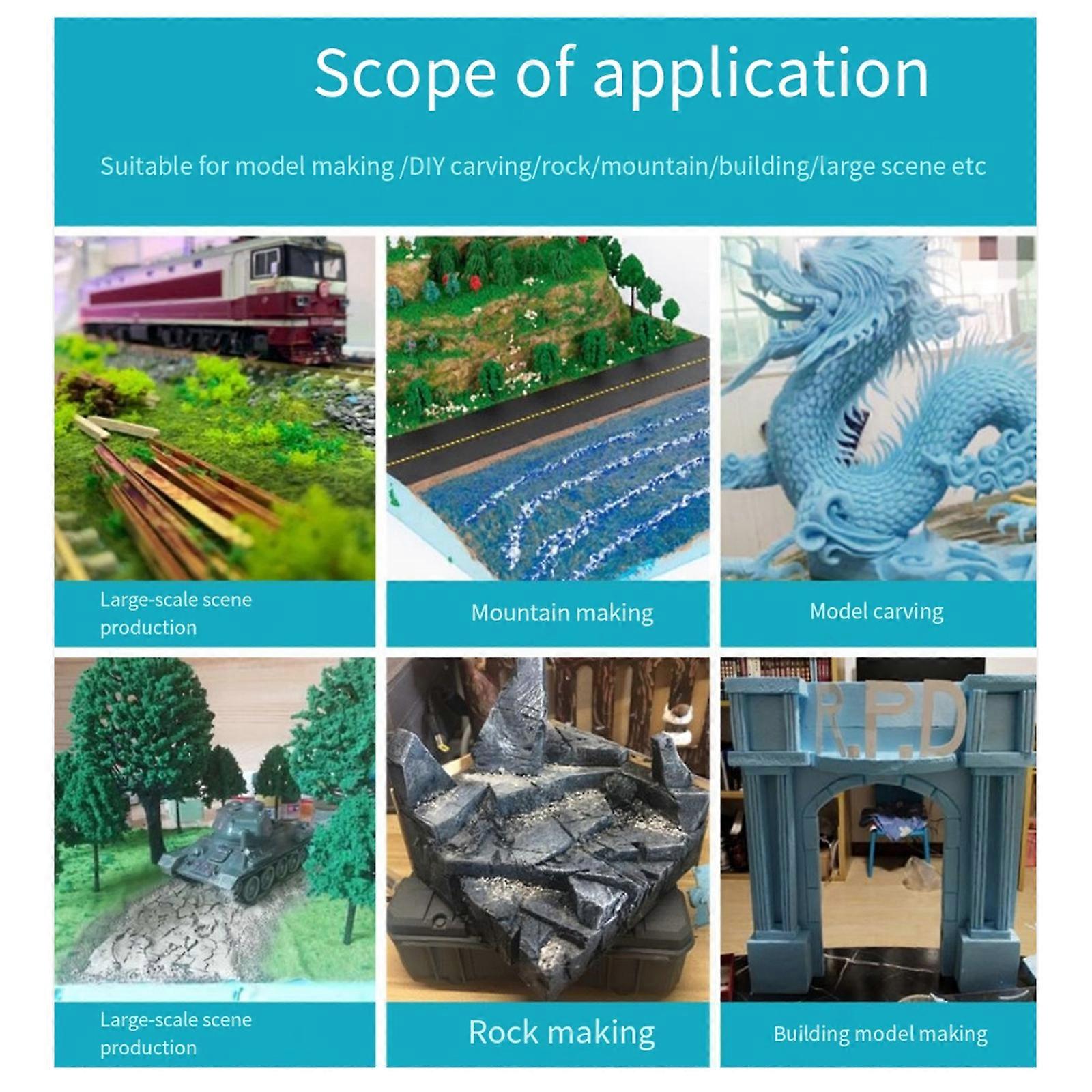 Foam Sheets 11x15inch High Density Rectangle Blocks for Crafts, DIY ...