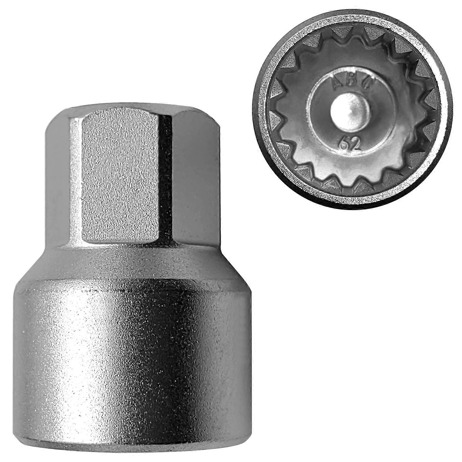 Wheel Locking Nut Key Replacement for Porsche, 62 Thin-walled Wheel Lock Nut Socket Adapter ...
