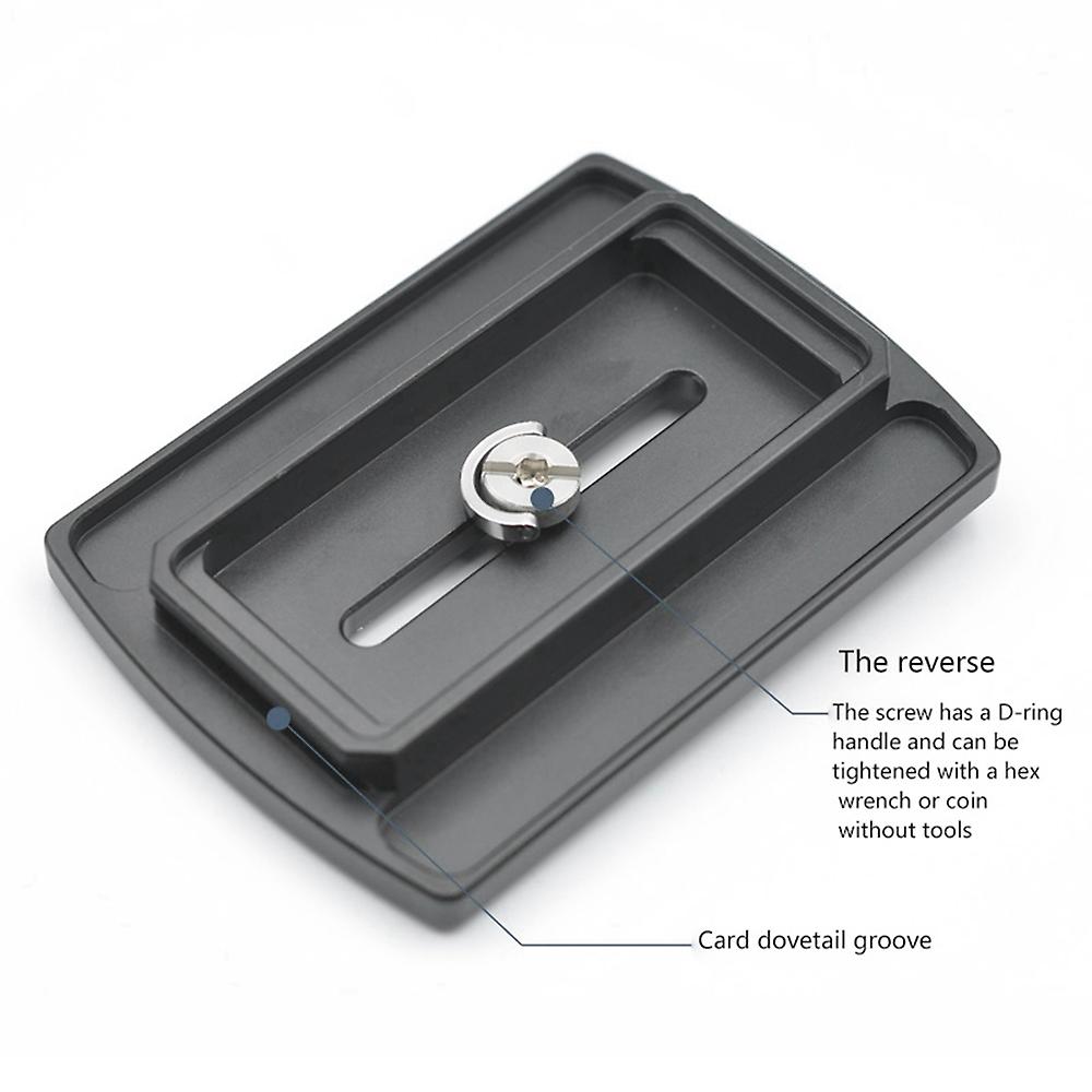 Quick Release Plate For Libec -650hd Camera Tripod Head Mounting Plate ...
