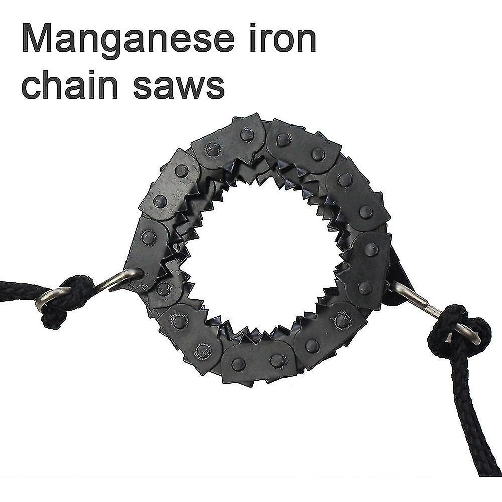 Outdoor Portable Hand-pulled Wire Saw Camping Pocket Survival Chainsaw ...