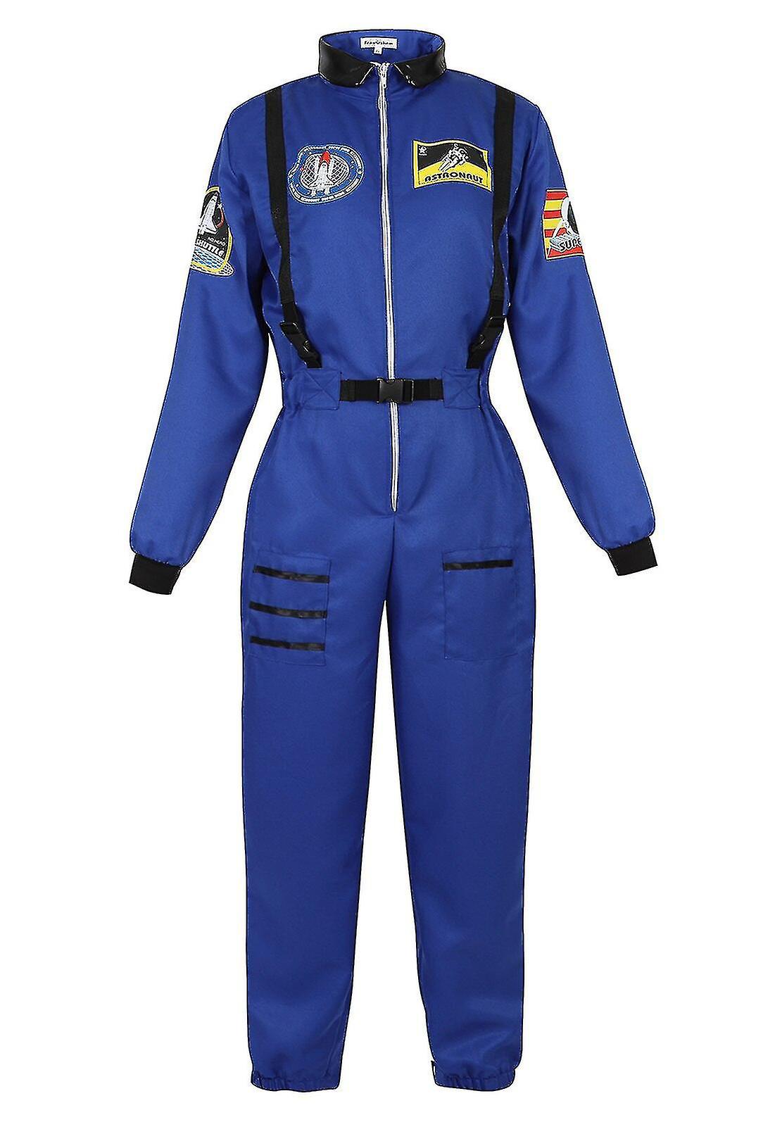 Astronaut Costume Space Suit For Adult Cosplay Costumes Zipper ...