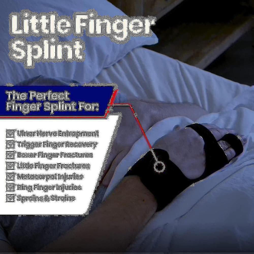 Metacarpal Left - Small/med Finger Splint Hand Brace Pinky Finger ...