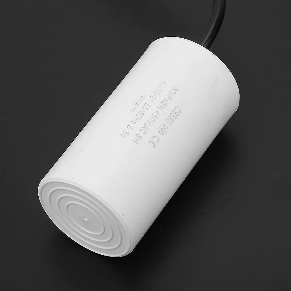 Wire Cylinder Motor Run Capacitor, Cbb60 Capacitor 450v 60uf Esr 0.2 ...