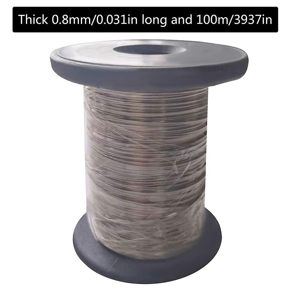 304 Stainless Steel Wire, 0.8mm 100m Hard Wire Sculpting Wire Artistic ...