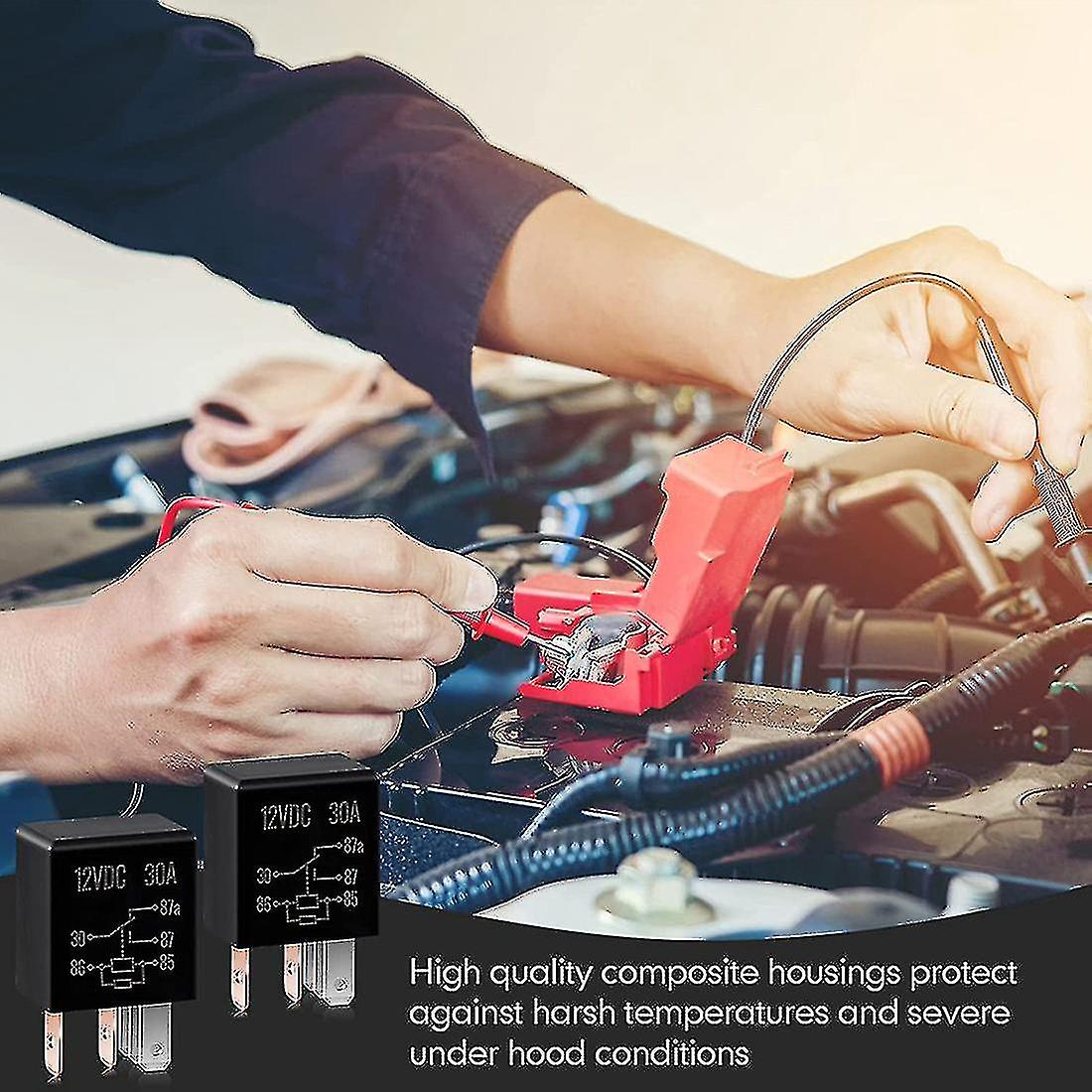 5 Pin 12v 30a Relay Automotive Relay Relay Car Heavy Duty Relay For Car ...