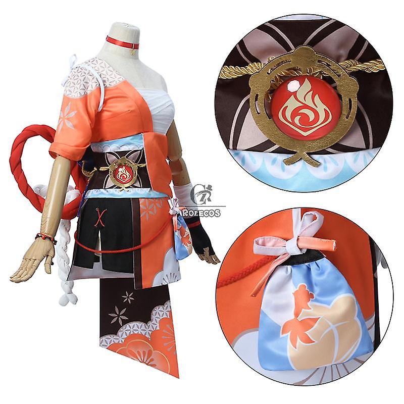 Game Genshin Impact Yoimiya Cosplay Costume Yoimiya Cosplay Role Play ...