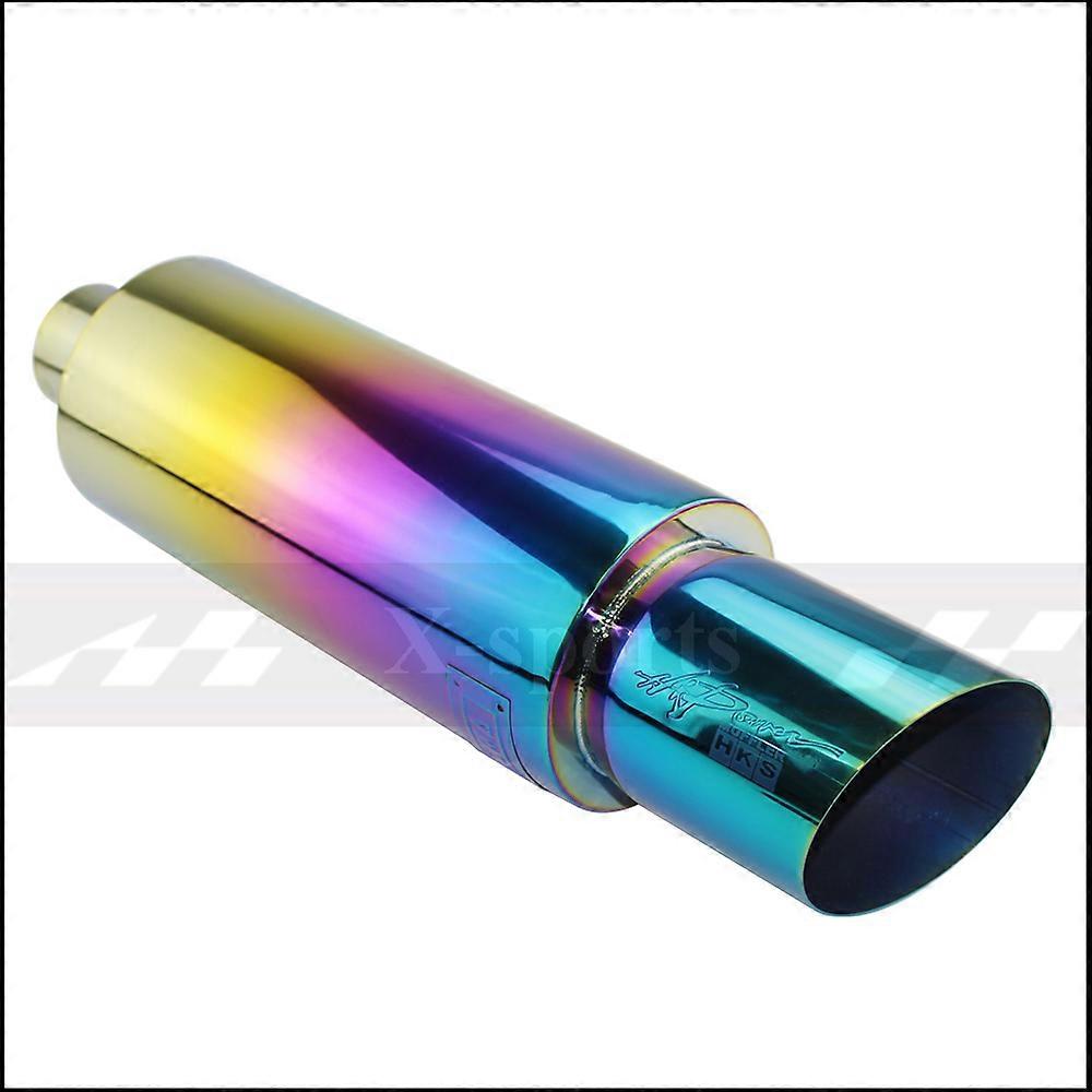 Car Styling Exhaust System Pipe Tail Universal Racing Muffler High ...