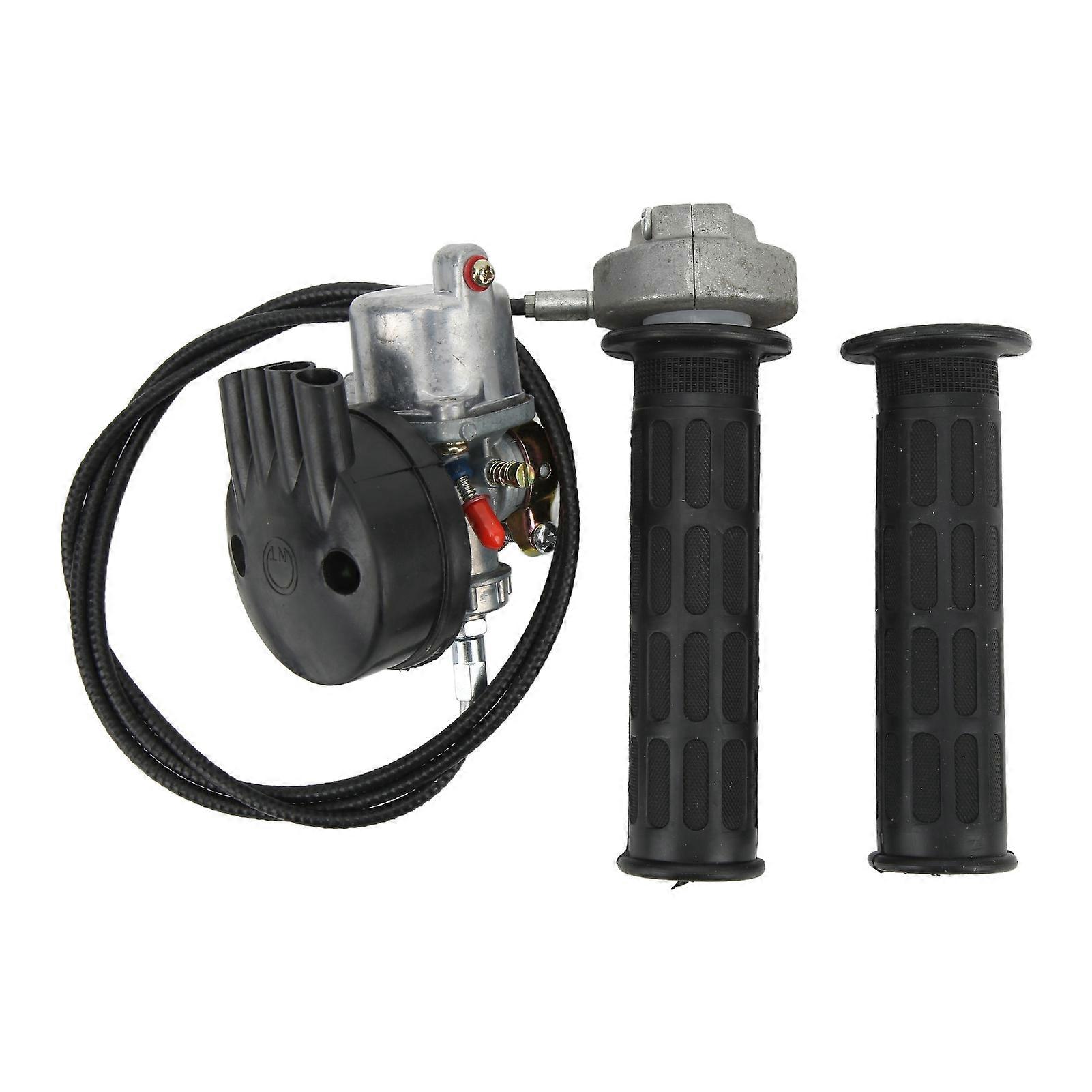 Carburetor Throttle Grip Cable Set for 49cc 60cc 66cc 80cc 2 Stroke ...