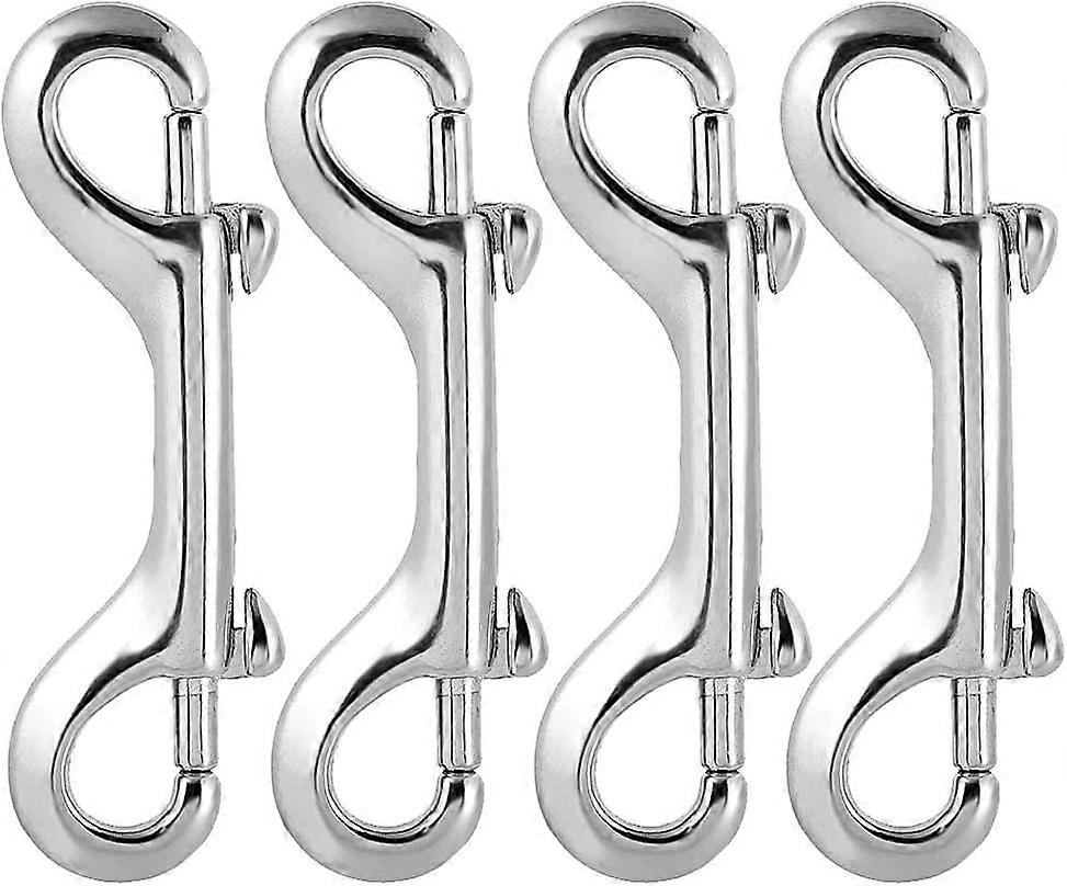 4 Pcs Double Ended Bolt Snap Hooks Double End Heavy Duty Trigger Snaps ...