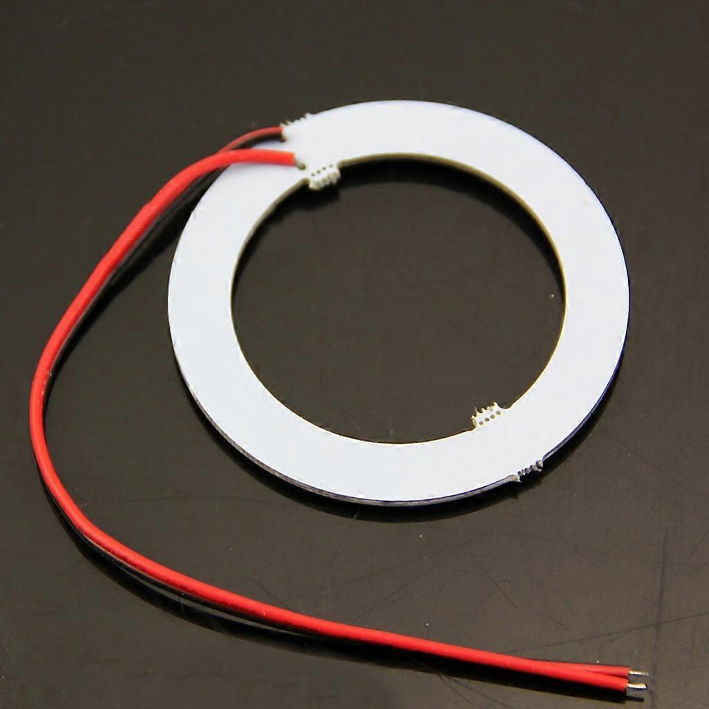 2x 12V 60MM 15 LED 3528 chip SMD Car Angel Eyes Bright Red Ring Light ...
